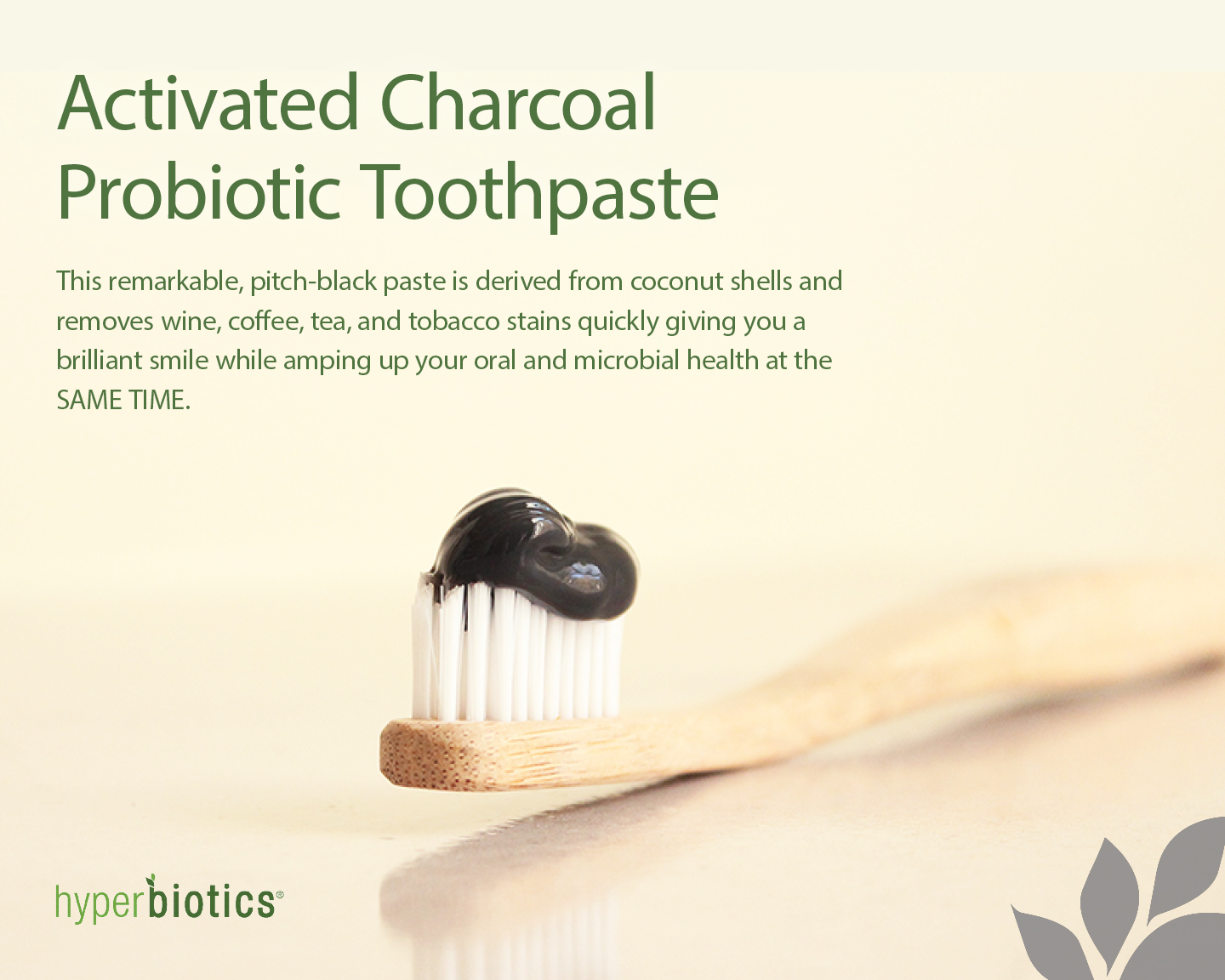 Hyperbiotics Activated Charcoal Probiotic Toothpaste Review